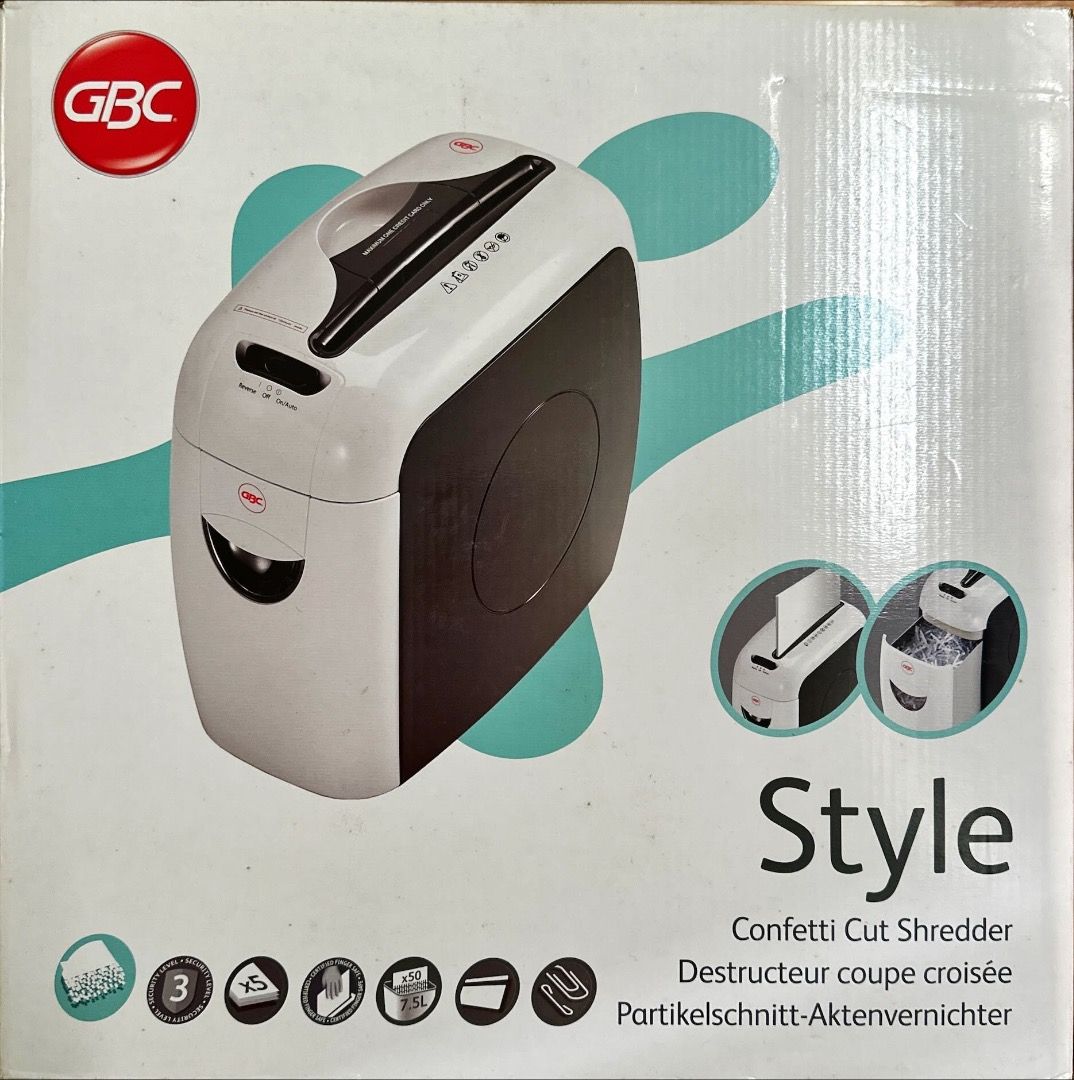 PAPER SHREDDER - CONFETTI CUT SHREDDER - (LAST DAY: 23 APRIL 2023 ...
