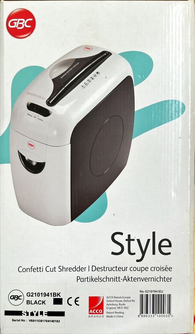 PAPER SHREDDER - CONFETTI CUT SHREDDER - (LAST DAY: 23 APRIL 2023 ...