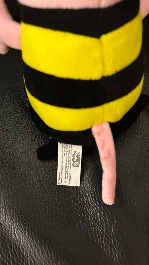 Peppa Pig (Bee) Stuffed Toy Plushie, Hobbies & Toys, Toys & Games on ...