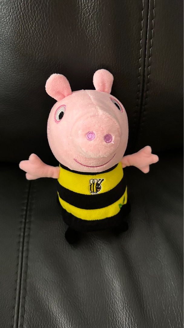 Peppa Pig (Bee) Stuffed Toy Plushie, Hobbies & Toys, Toys & Games on ...