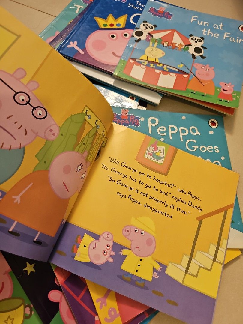 Peppa pig book series (16 books), Hobbies & Toys, Books & Magazines ...