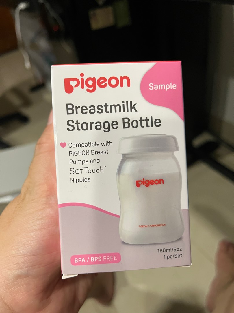 Pigeon breastfeeding bottle storage, Babies & Kids, Nursing & Feeding ...