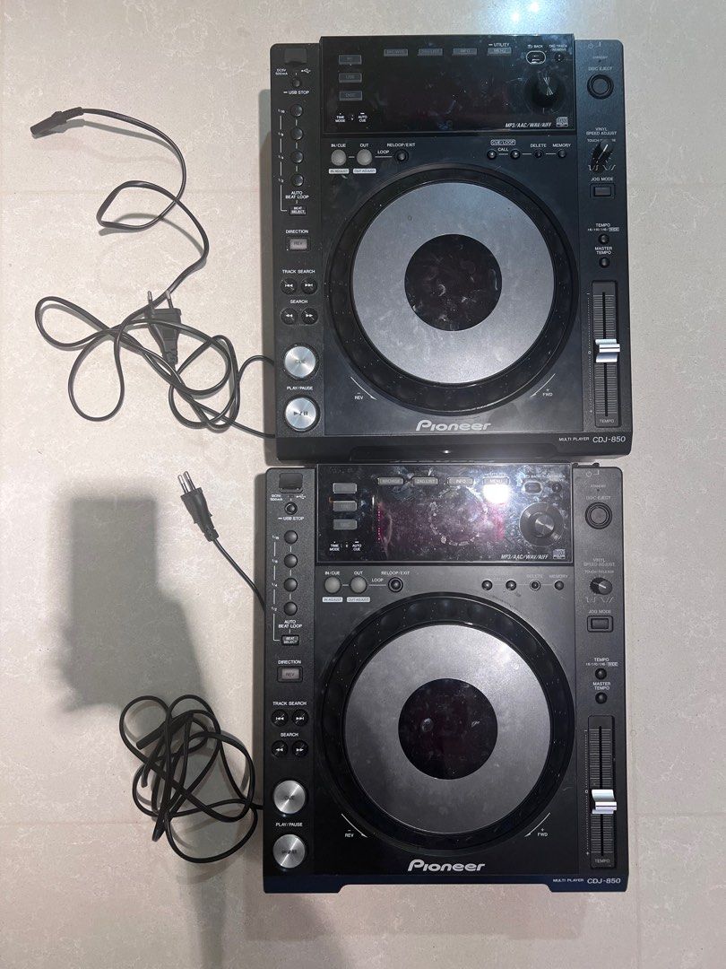 Pioneer CDJ 850 pair, DJM 250 x1 set - $1000 ONO, Audio, Other Audio ...