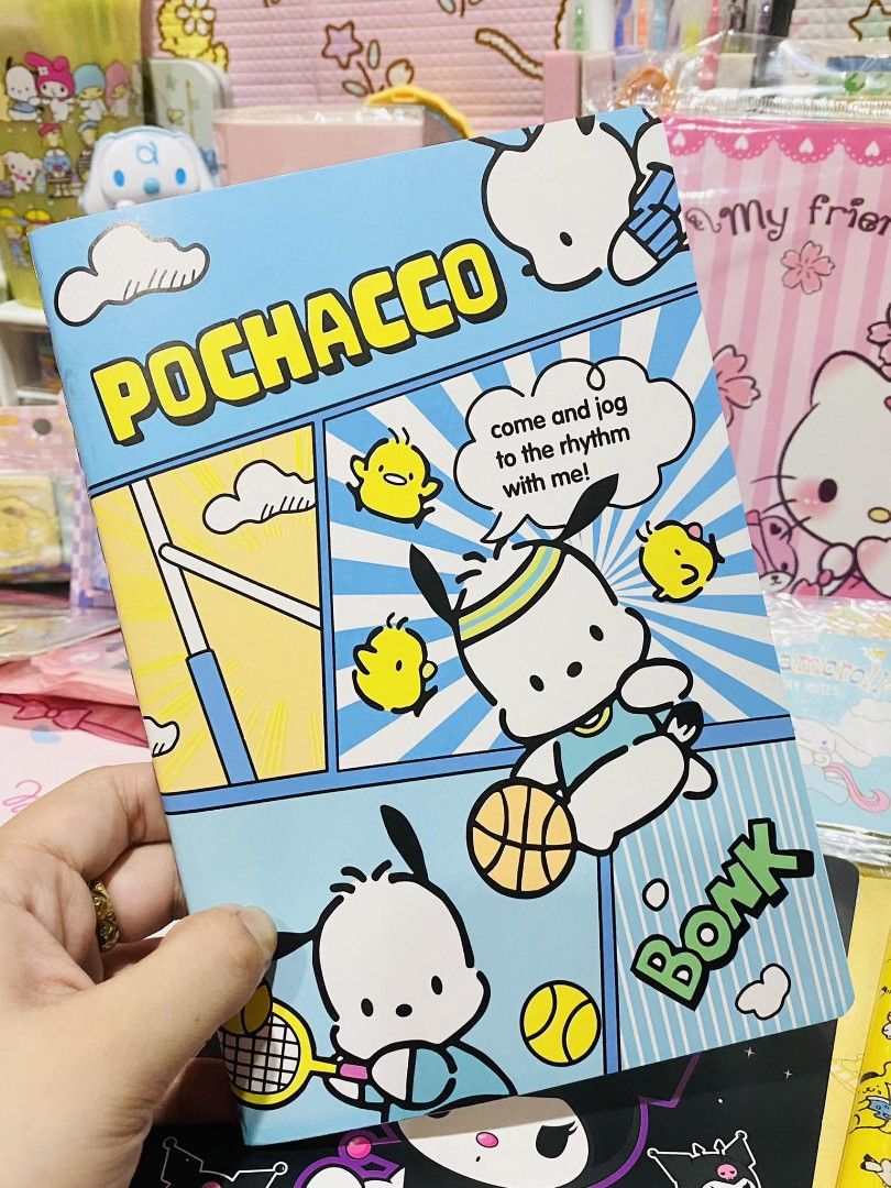 Pochacco Comic A5 Notebook on Carousell