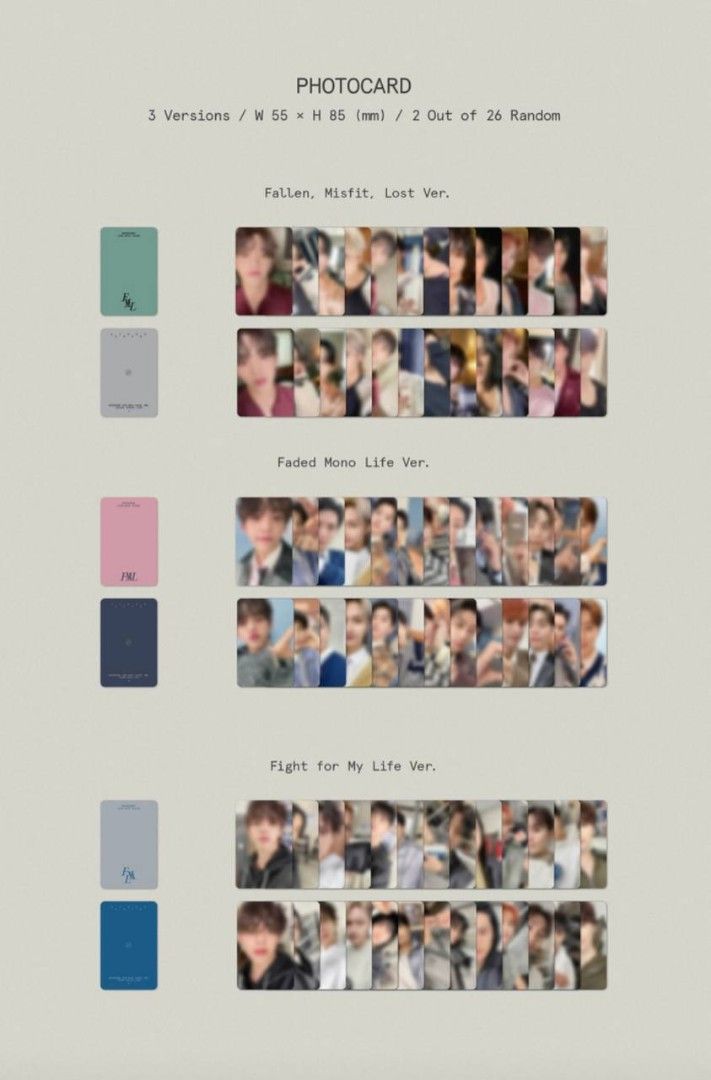 [PO/GO] KMS station Seventeen FML Photobook ver. Album inclusions + POB PC, Hobbies & Toys ...