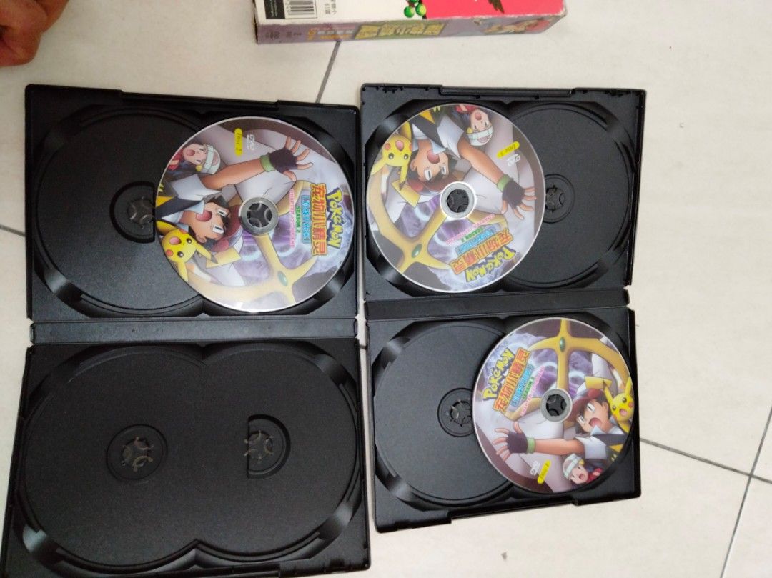 Pokemon DVD used, Hobbies & Toys, Music & Media, CDs & DVDs on Carousell