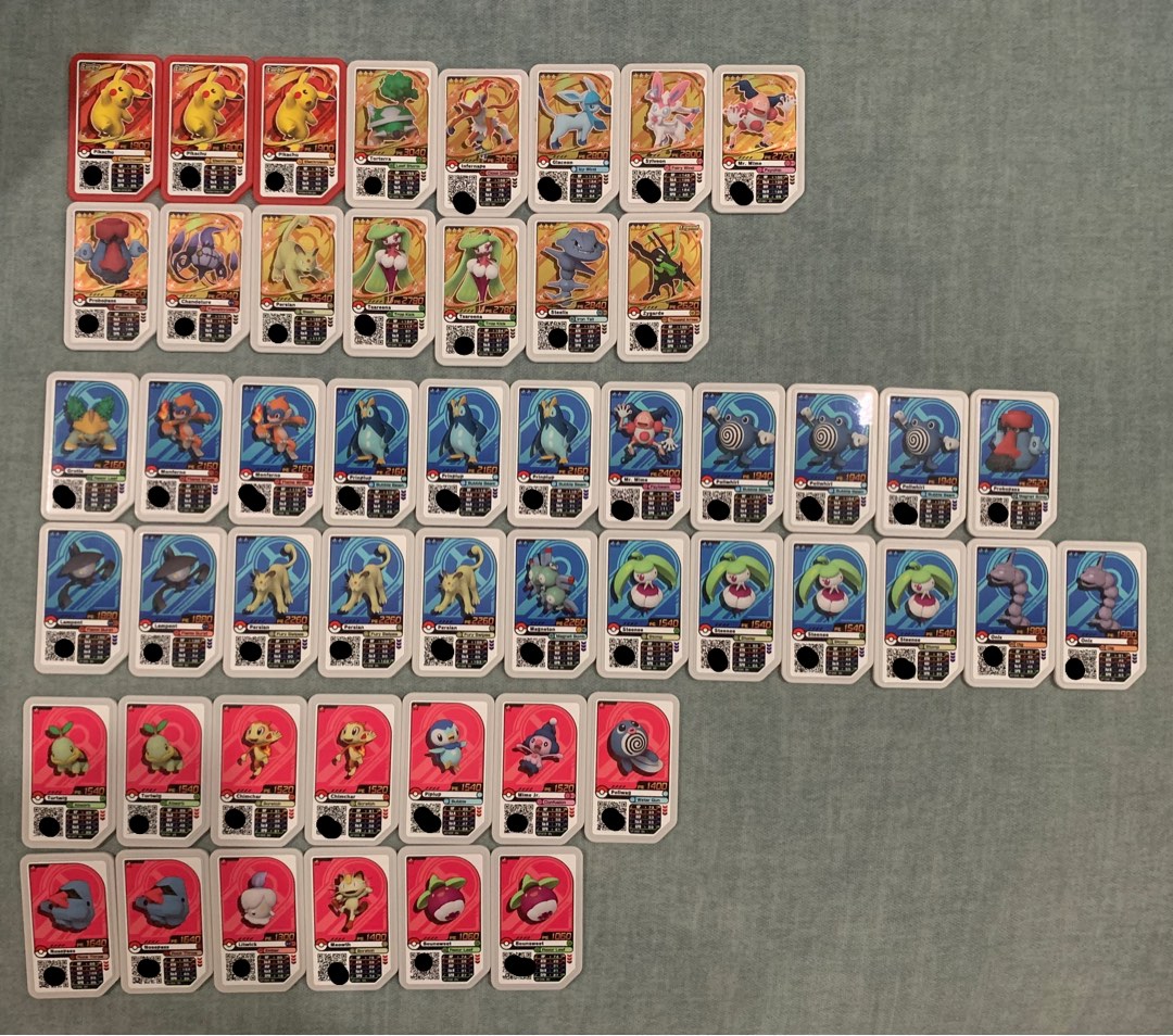 Pokemon Gaole 1 - 3 Stars Disks (Legend Part 3), Hobbies & Toys, Toys ...