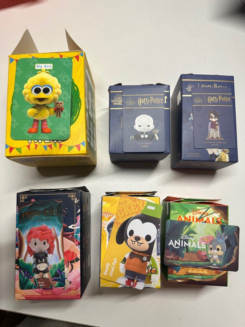 Popmart - disney/princess/Harry potter/sesame street, Hobbies & Toys ...