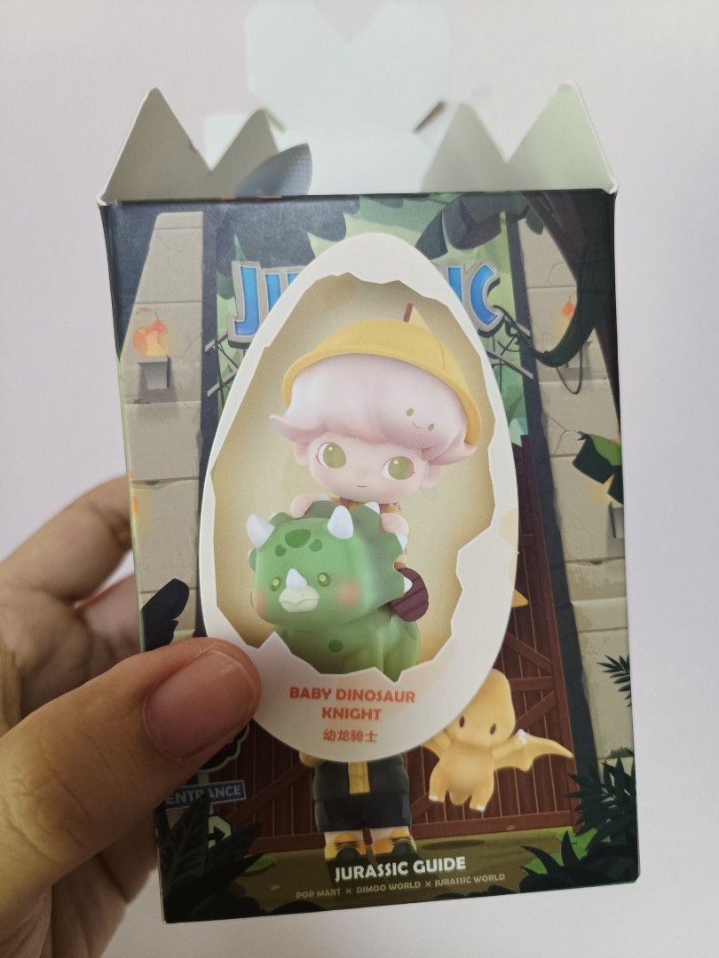 Popmart Dimoo Jurassic World, Hobbies & Toys, Toys & Games on Carousell