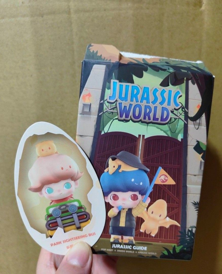 Popmart Dimoo Jurassic World, Hobbies & Toys, Toys & Games on Carousell