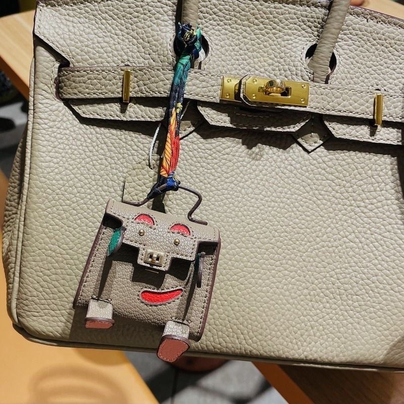 Pre order: Mini hermes.Kelly doll bag pendant cute keychain doll mini ...