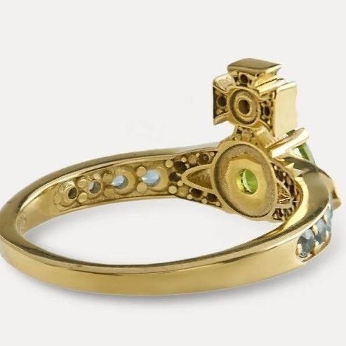 Pre order: Ring like Vivienne westwood Saturn ring does not fade and ...