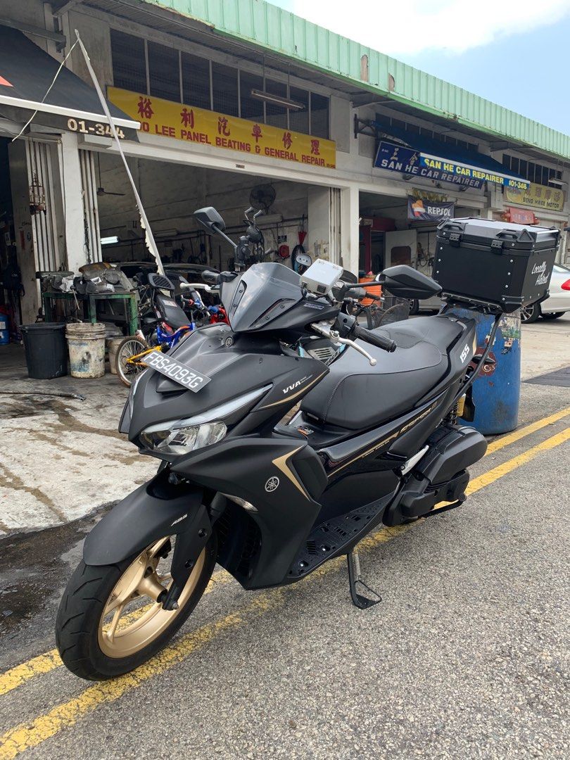 Pre Own Yamaha Aerox 155 ABS, Motorcycles, Motorcycles for Sale, Class ...