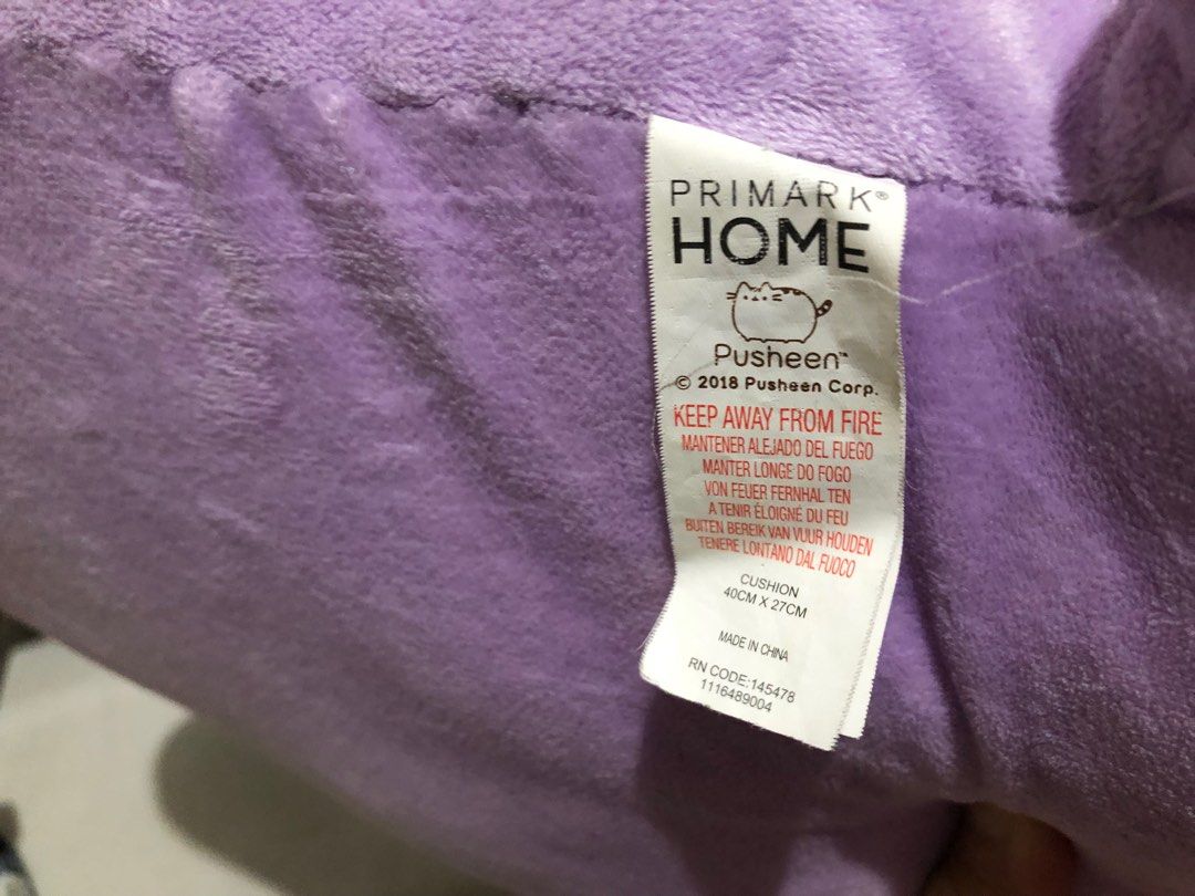 Primark Pusheen Pillow on Carousell