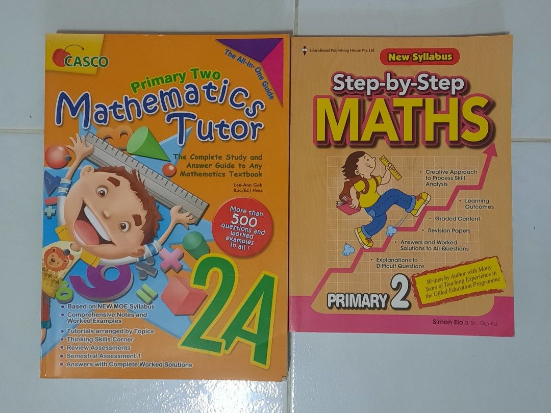 Primary 2 Maths Assessment Books (Bundle of 2), Hobbies & Toys, Books ...