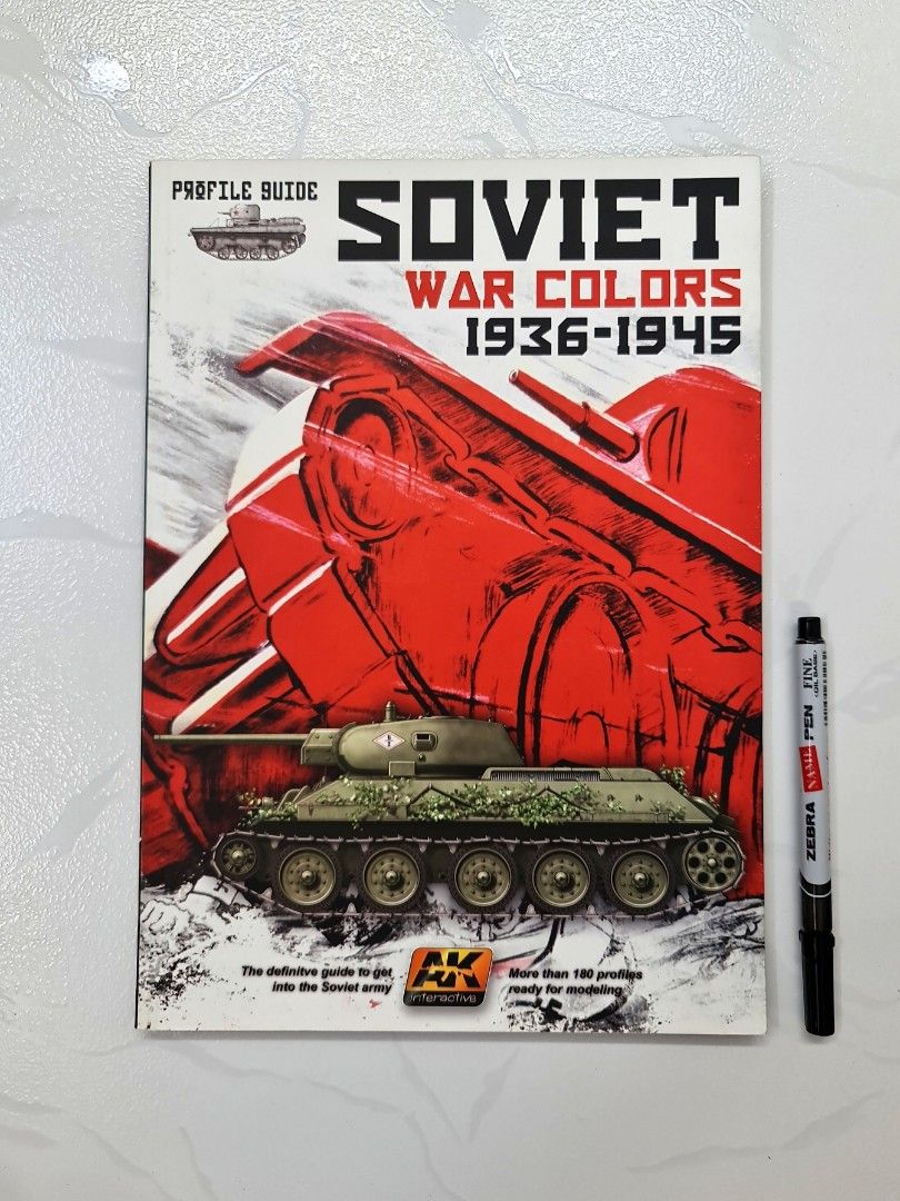 Profile guide: Soviet War Colours 1936-1945, 104 pages, AK Interactive ...