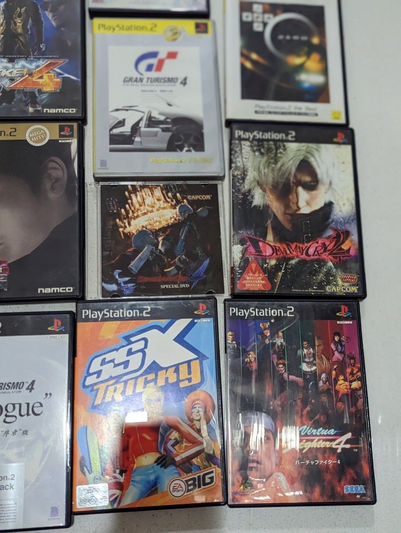 Ps2 Japan ntsc 29 DVD and good games Tekken vertua fighter jak dazter ...