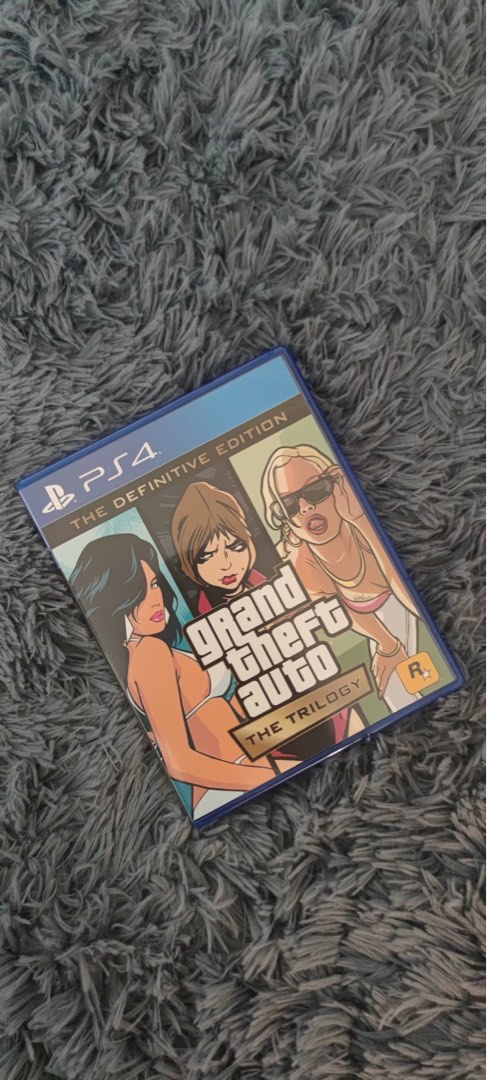 PS4 Grand Theft Auto The Trilogy, Video Gaming, Video Games ...