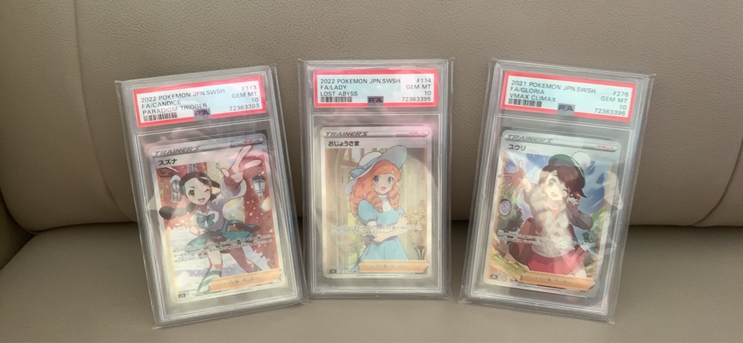 Psa 10 waifu Gloria, lady, Candice Pokemon card, Hobbies & Toys, Toys ...