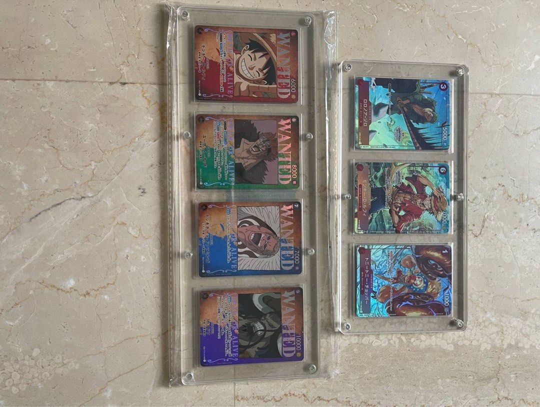 PSA Acrylic Slabs and Card Acrylic Display Case for TCG One Piece ...