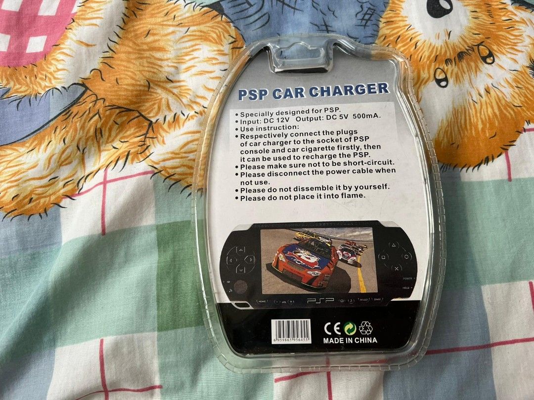 PSP CHRAGER FOR CAR, Video Gaming, Gaming Accessories, Cables ...