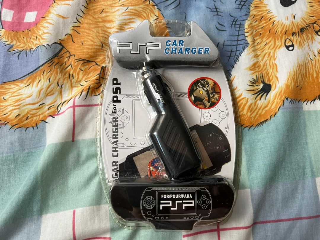PSP CHRAGER FOR CAR, Video Gaming, Gaming Accessories, Cables ...
