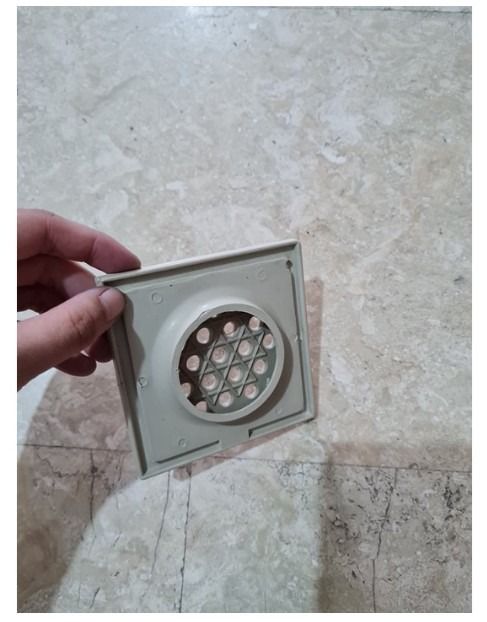 PVC Floor Strainer / Floor Drain / Bathroom Strainer 4x4" (per pc ...