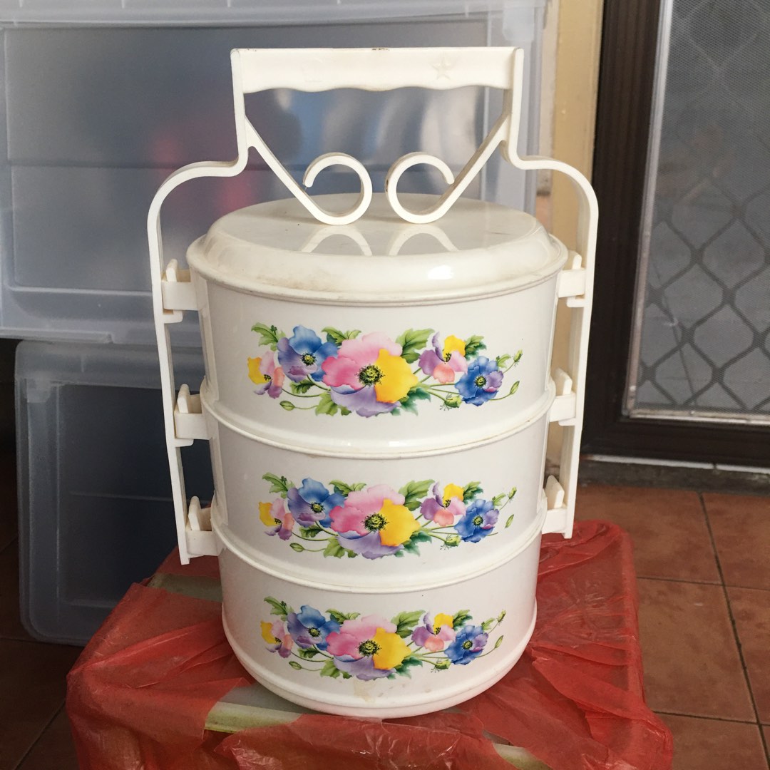 Rantang lion star bunga kembang - tempat makan rantang ompreng plastik ...