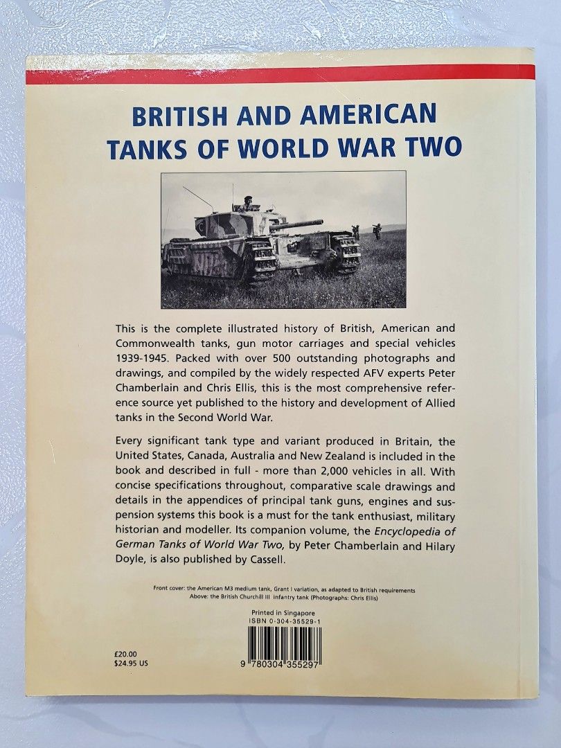 *Rare* British and American Tanks of World War Two : The Complete ...