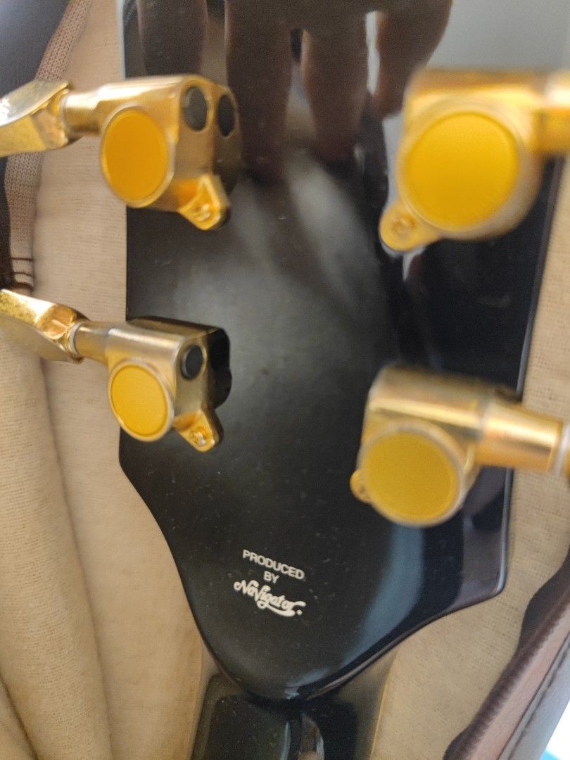 RARE Edwards Les Paul Custom Navigator MIJ 1990s, Hobbies & Toys, Music ...