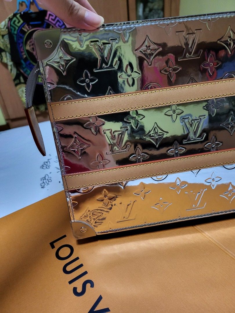 Rare Louis Vuitton LV Mirror Trunk Pouch, Luxury, Bags & Wallets on ...