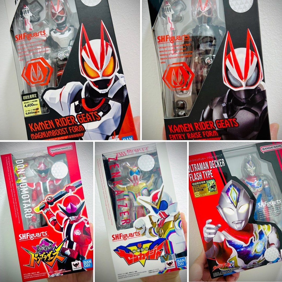 [Ready Stock!] S.H.Figuarts Kamen/Masked Rider / Ultraman / Super ...