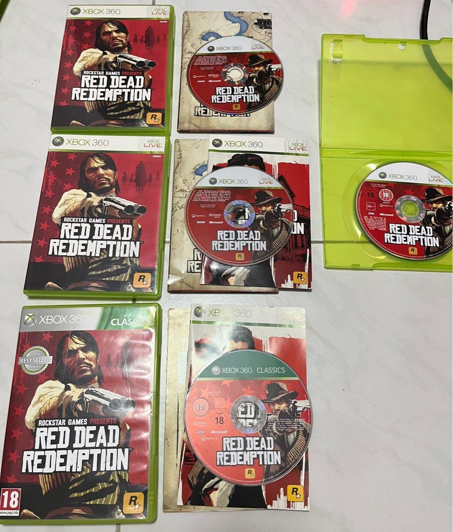 RED DEAD REDEMPTION XBOX 360 PS3 GAMES, Video Gaming, Video Games, Xbox ...