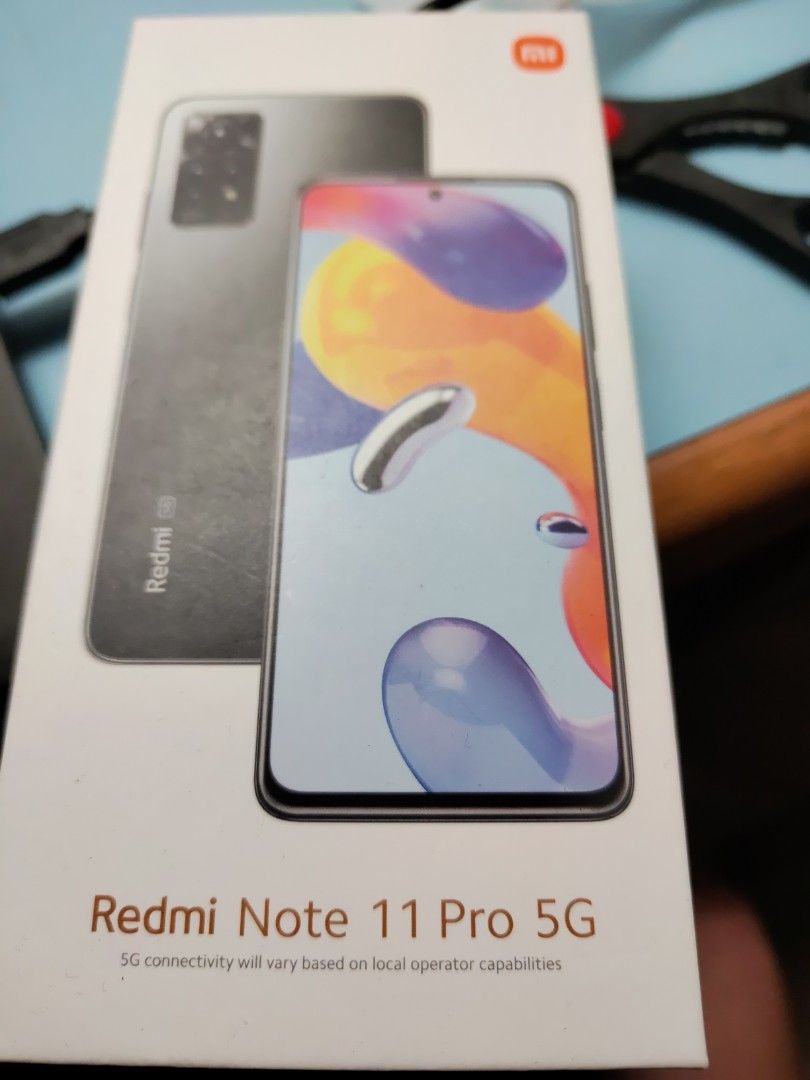 Redmi note 11 pro 5g graphite grey 128gb, Mobile Phones & Gadgets ...
