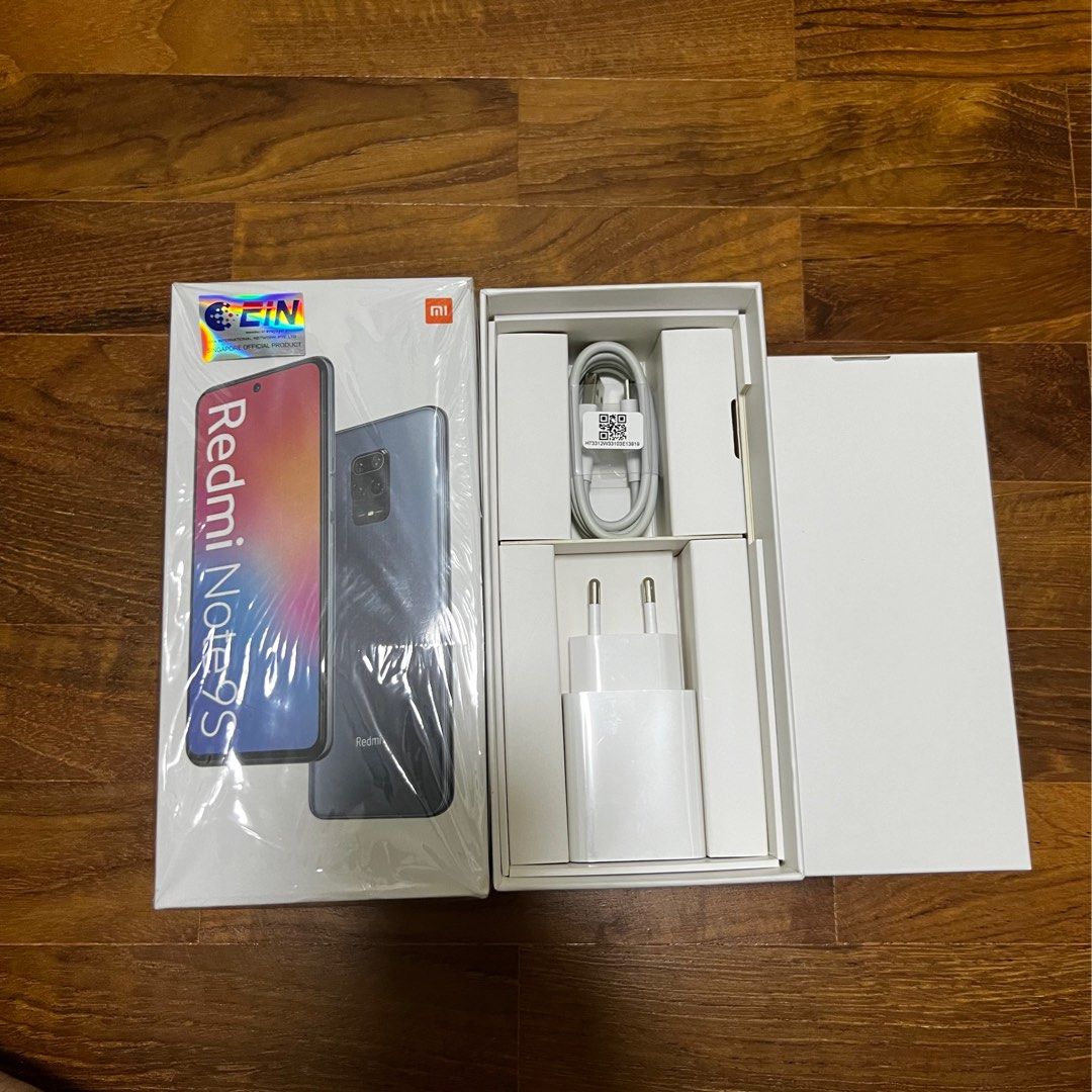 Redmi Note 9S Xiaomi 64GB 4GB RAM Glacier White Android Phone, Mobile ...