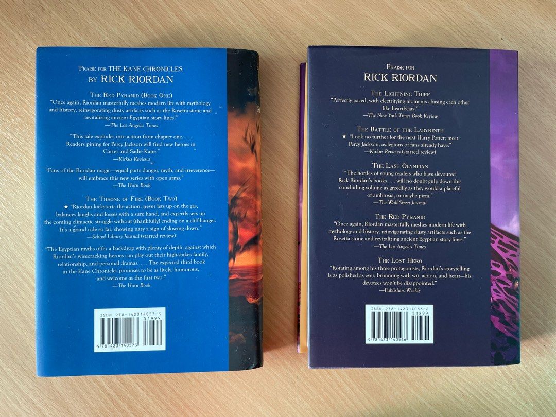 Rick Riordan Hard Cover Books, Hobbies & Toys, Books & Magazines ...