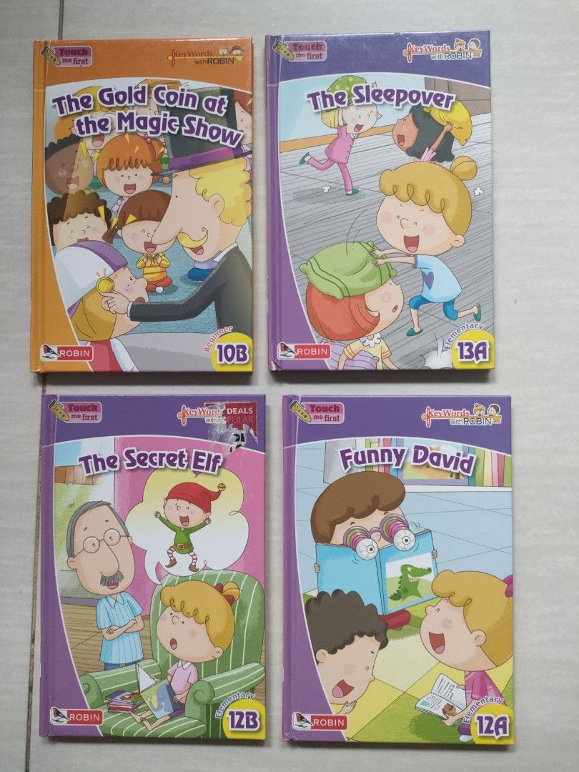 Robin - Series of books (Fun with Phonics, Keywords with Robin, Toby ...