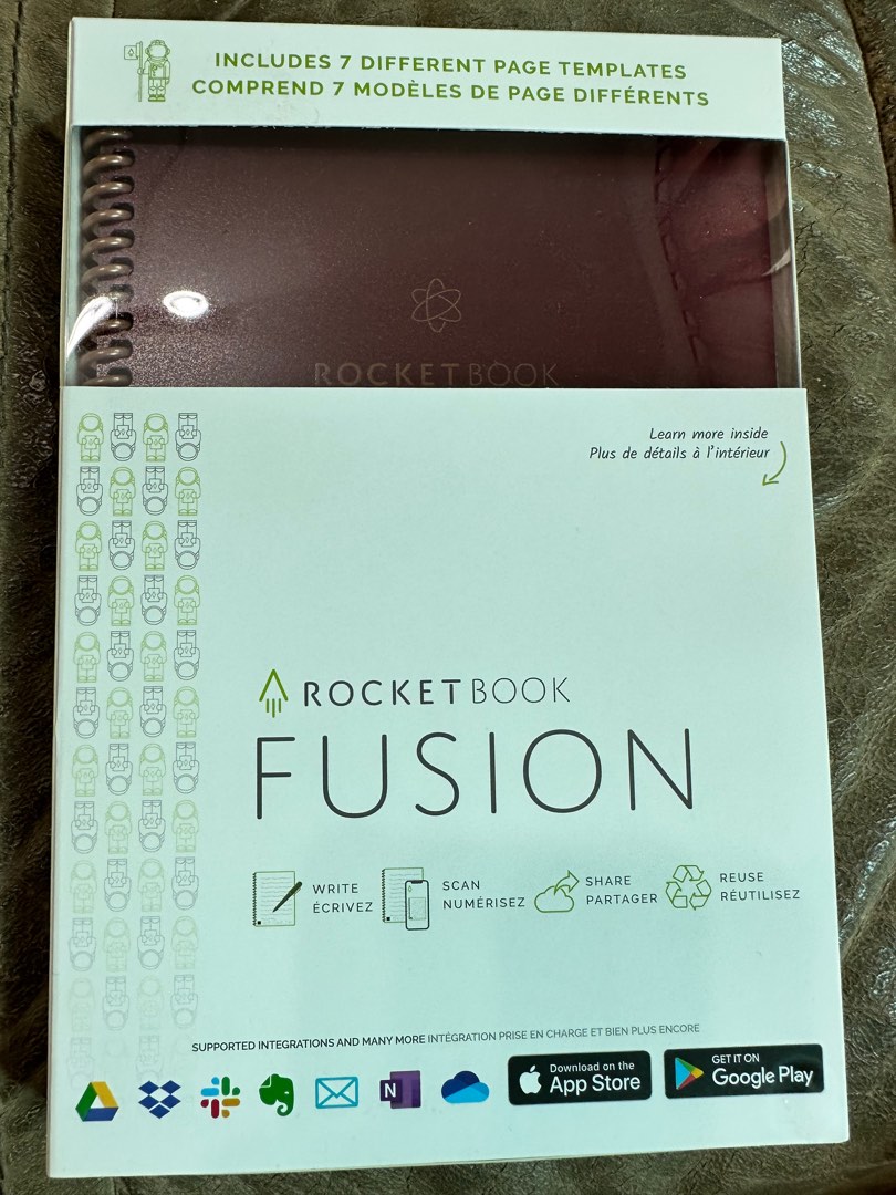 Rocketbook Fusion, Hobbies & Toys, Stationery & Craft, Other Stationery ...