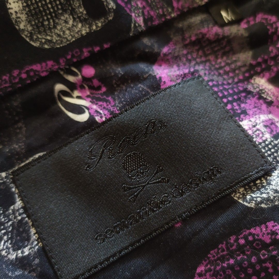 Roen X Semantic Design Full Print Skull Kemeja Japanese Brands, Fesyen Pria, Pakaian , Atasan di ...