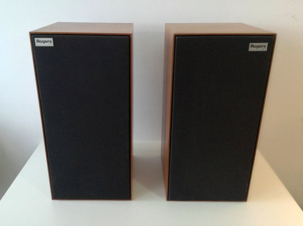 Rogers LS7 Loudspeaker (1 Pair) with Atacama Speaker Stand, Audio ...