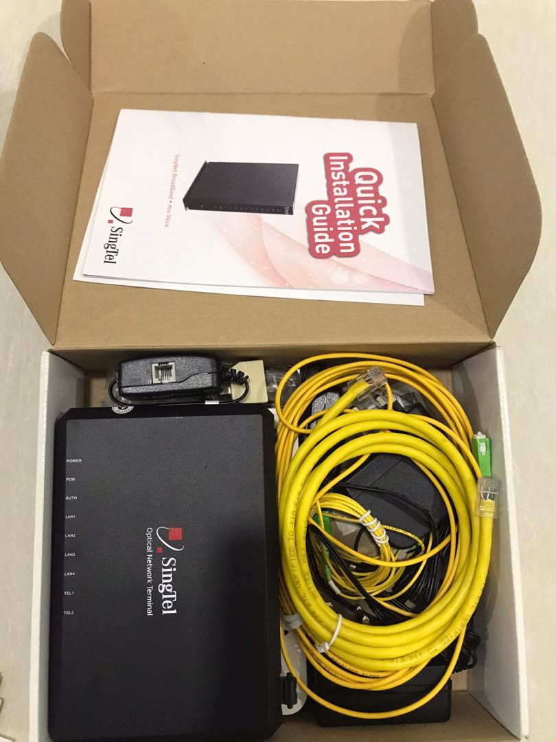 Alcatel Lucent Router - Singtel Wifi Optical Network Terminal ...