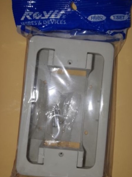 Royu PVC Amco Box / Surface Type Utility Box with Tox and Screw ...