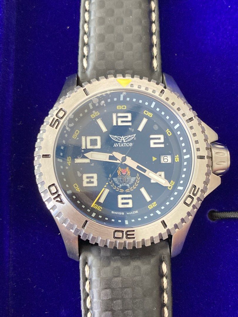 rsaf saf air force medal box and aviator mr watch with watch, Luxury ...