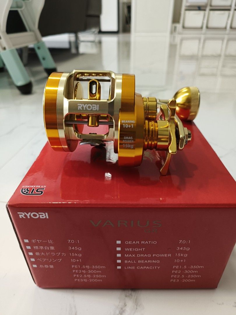 Ryobi Varius Reel, Sports Equipment, Fishing on Carousell