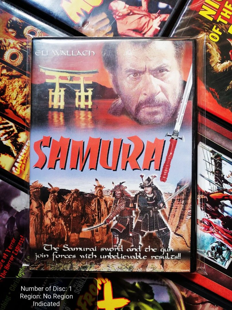 Samurai DVD Movie Original DVD Movies DVDs Movie For Sale Foreign Films Hollywood Film Vintage ...