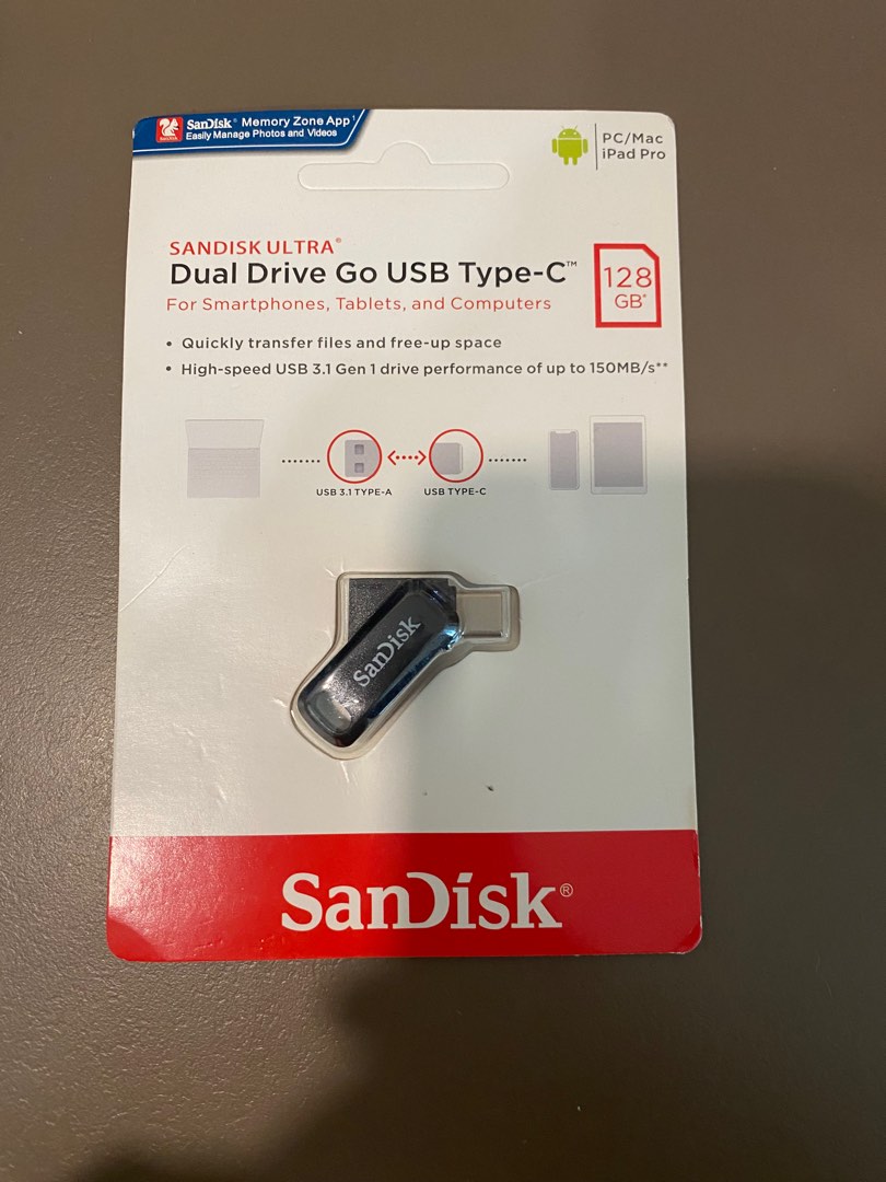 Sandisk Ultra Dual Drive Go Use Type C Gb Usb To Type C Computers Tech Parts
