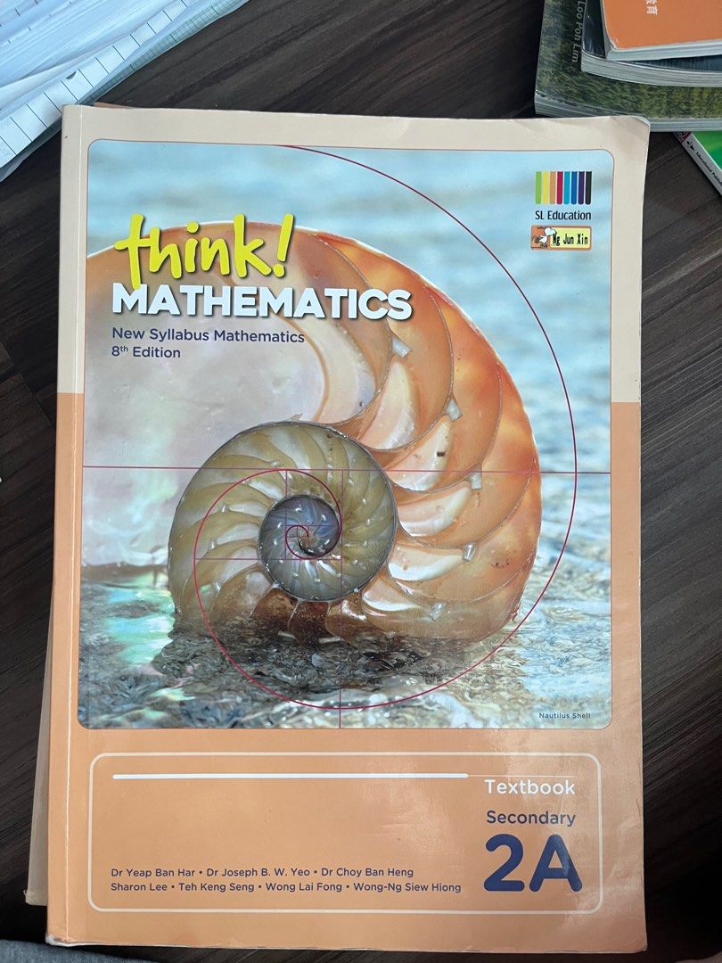 Sec 2 Math TB, Hobbies & Toys, Books & Magazines, Textbooks on Carousell