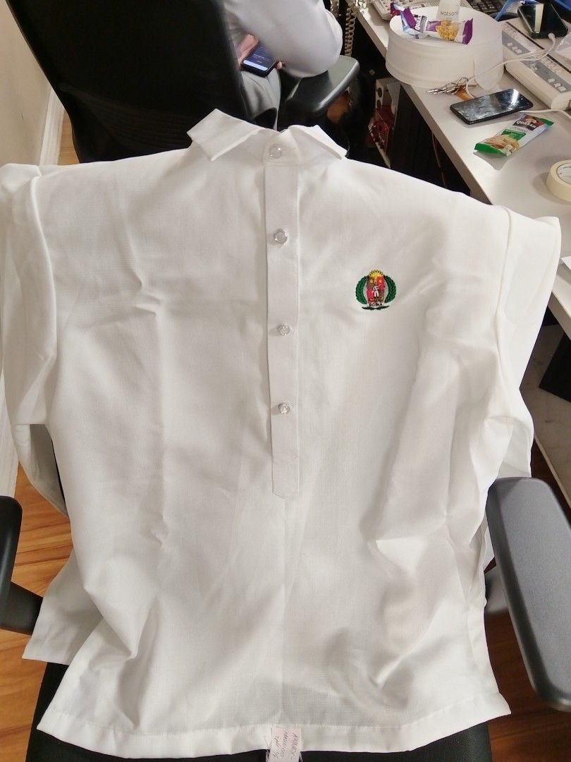 Security Barong longsleeve, Men's Fashion, Tops & Sets, Formal Shirts ...