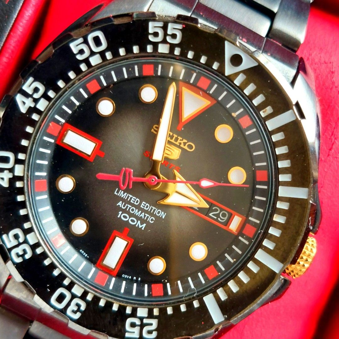 Seiko 5 sports limited edition new, Men's Fashion, Watches ...