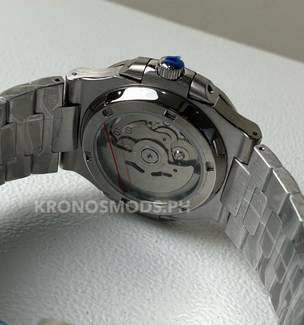 Seiko nautilus skeleton mod, Men's Fashion, Watches & Accessories ...